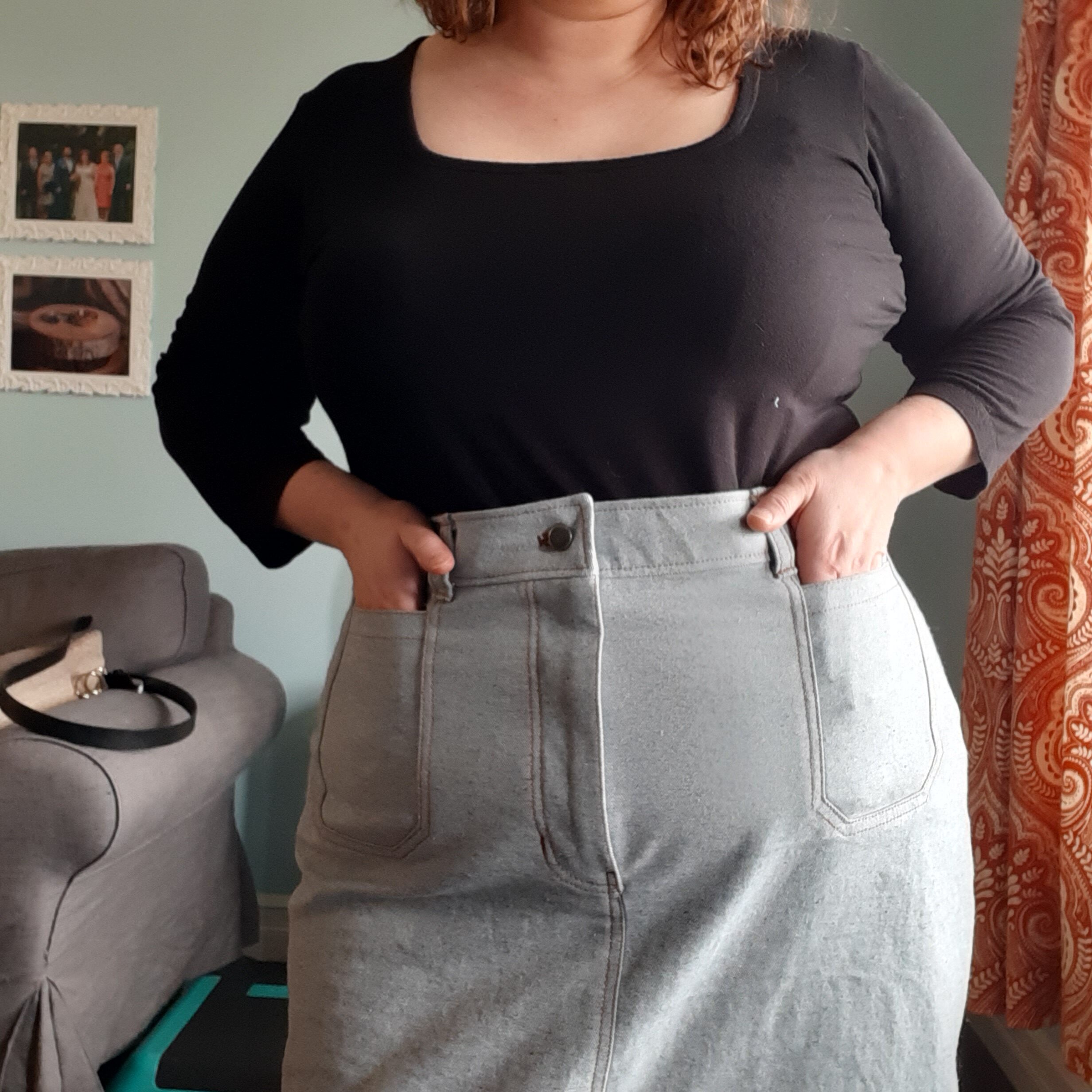 The Xanthe Skirt +How to make A Contour Waistband - Gather and Ease